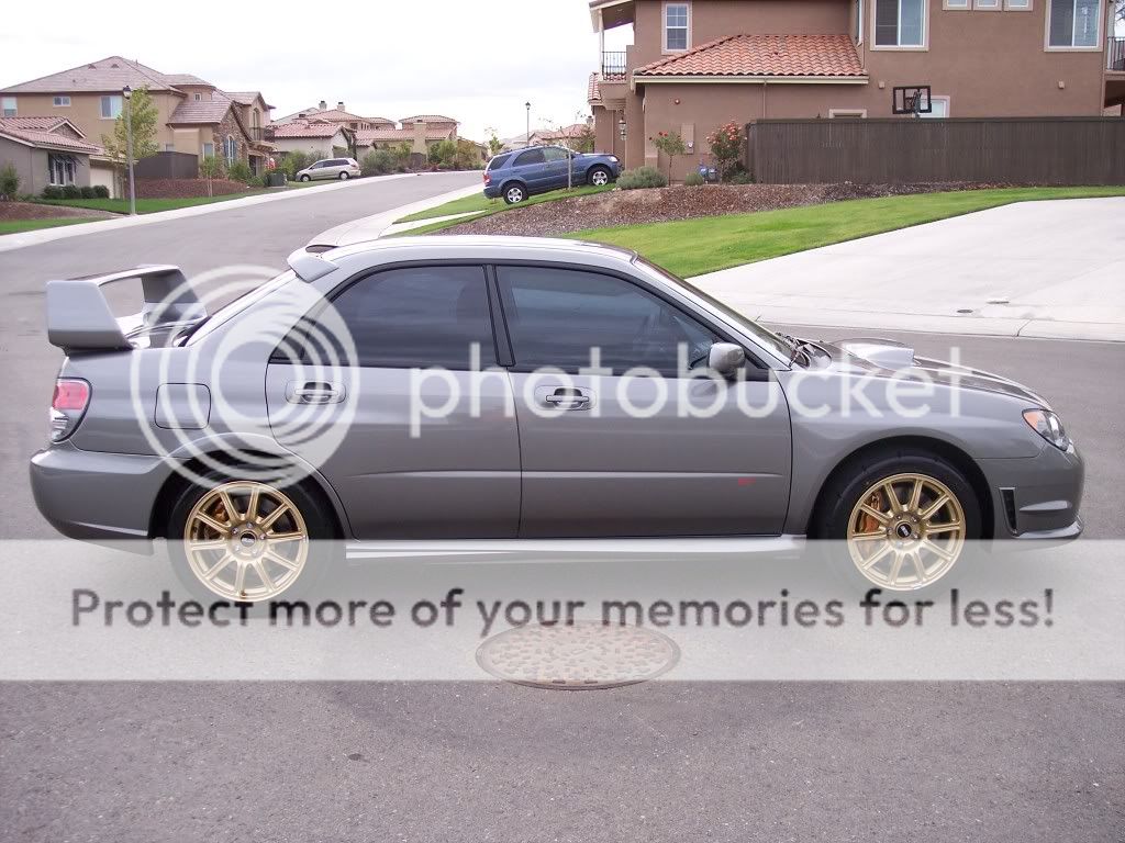 06' STI Steel Grey w/gold pics | IW STi Forum