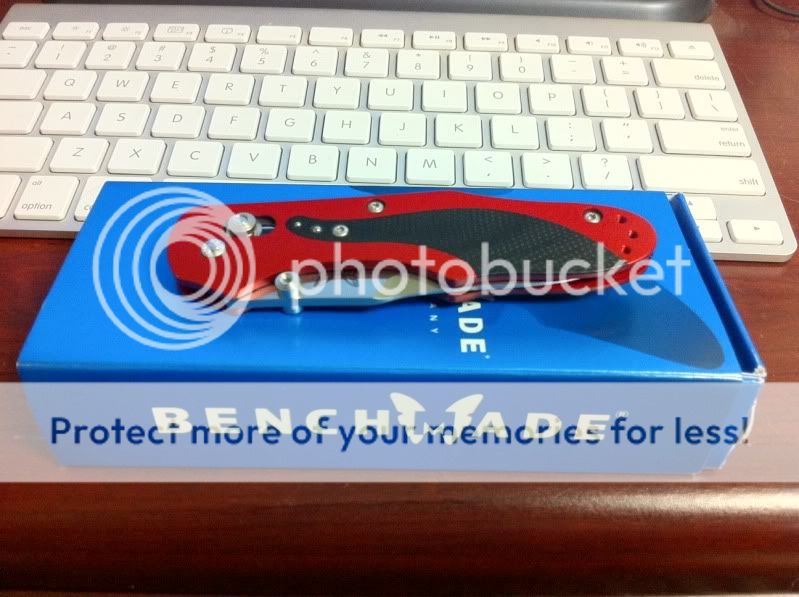 FS: Benchmade 960 Osborne in Red>>>>>>>>> | BladeForums.com