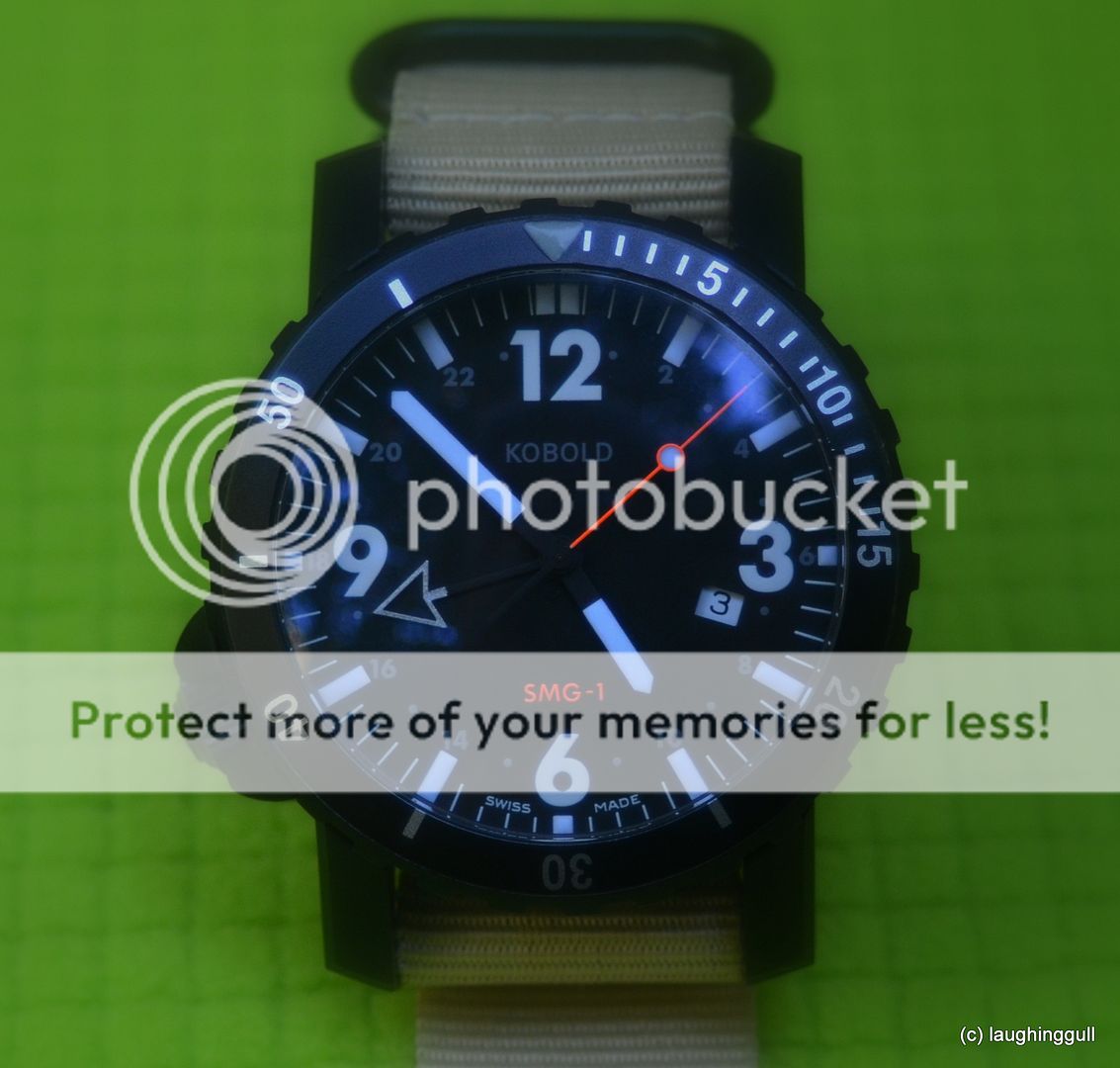 FS ::: KOBOLD SMG-1 TACTICAL WITH BRACELET PVD AEROSPACE TITANIUM ...