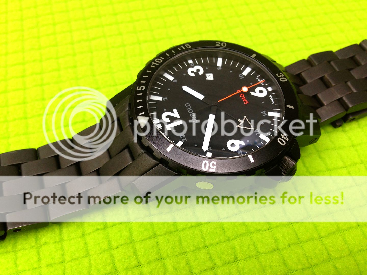 FS ::: KOBOLD SMG-1 TACTICAL WITH BRACELET PVD AEROSPACE TITANIUM ...