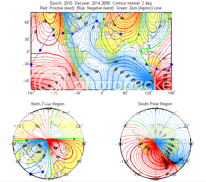 Determine Magnetic Course Between Two Points - Airliners.net