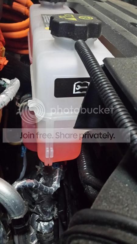 Yikes---Battery coolant WAY low | GM Volt Forum
