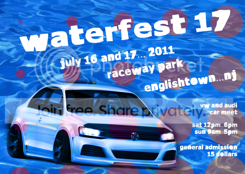 Waterfest 17 Flyer (school assignment) | VW Vortex - Volkswagen Forum