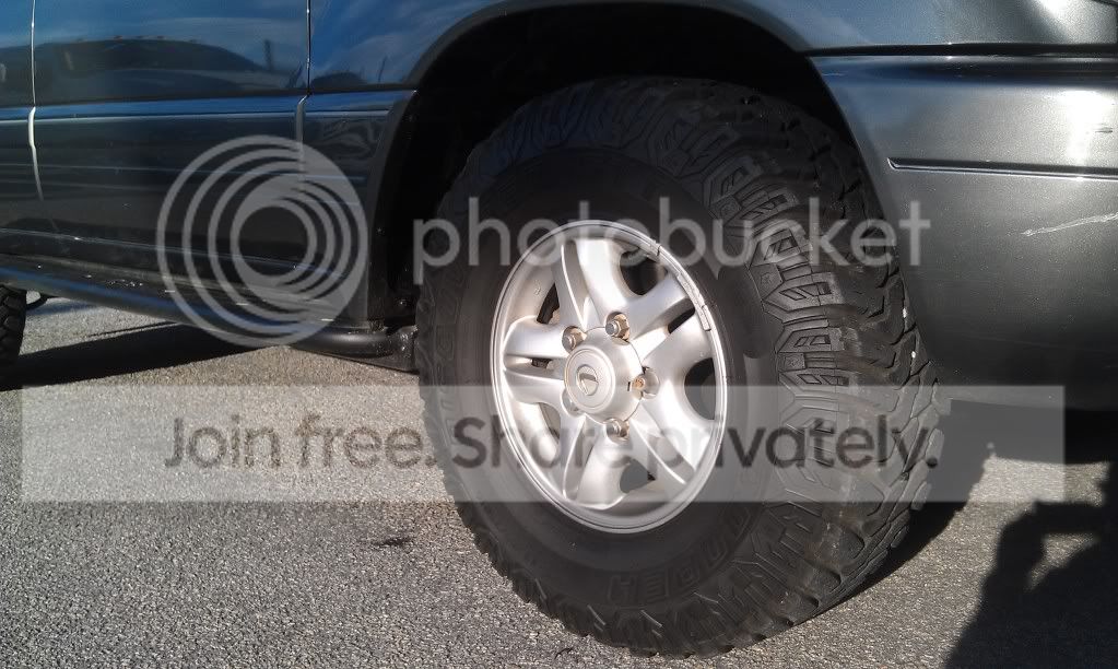 LX470 Tire upgrade | IH8MUD.com Forum | Toyota, Lexus & Off-Road ...