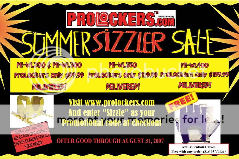www.prolockers.com Summer Sizzler Sale! | Lawn Care Forum