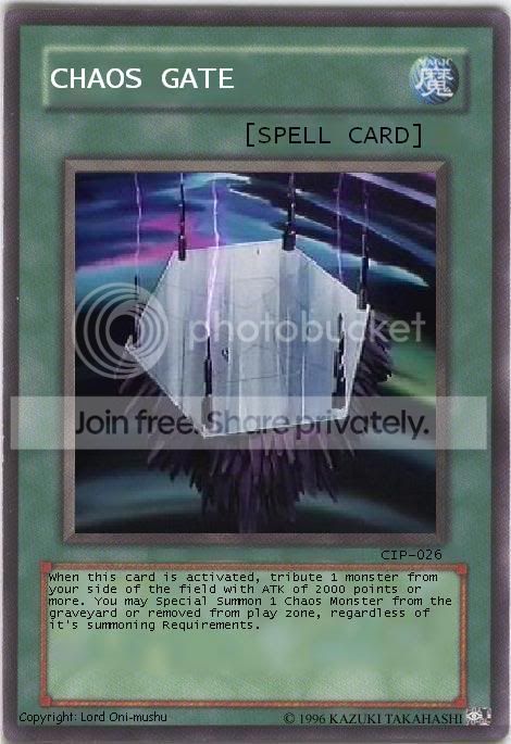 Created Yu-gi-oh Cards :: Chaos Infinity Pack