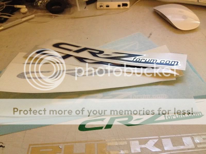 CR-Zforum.com Decals | Honda CR-Z Hybrid Car Forums