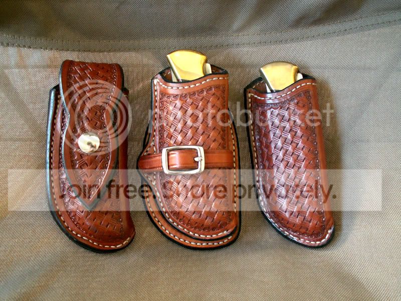 Custom sheaths - strapped or strapless? | BladeForums.com