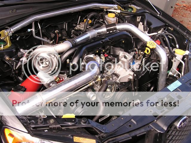 FLI 06 STI built GT30 Legacy reverse intake manifold and more... - NASIOC