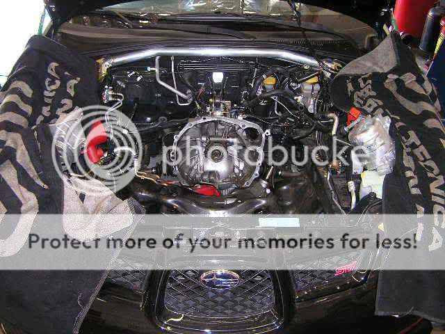 FLI 06 STI built GT30 Legacy reverse intake manifold and more... - NASIOC