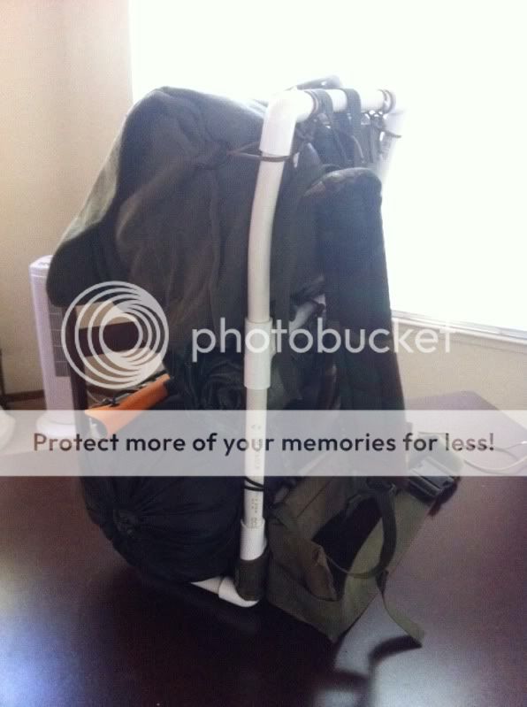 PVC Alice Compatable Backpack Frame Version 1.0 | Survivalist Forum