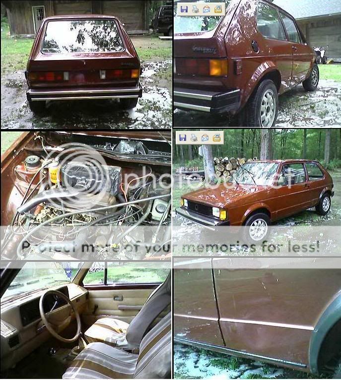 1984 VW RABBIT 2-door sunroof car | VW Vortex - Volkswagen Forum