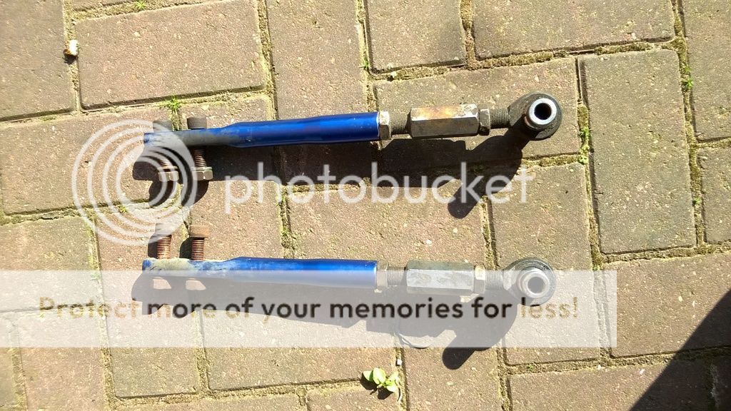 Complete set of rose jointed alignment arms for S13 | Driftworks Forum